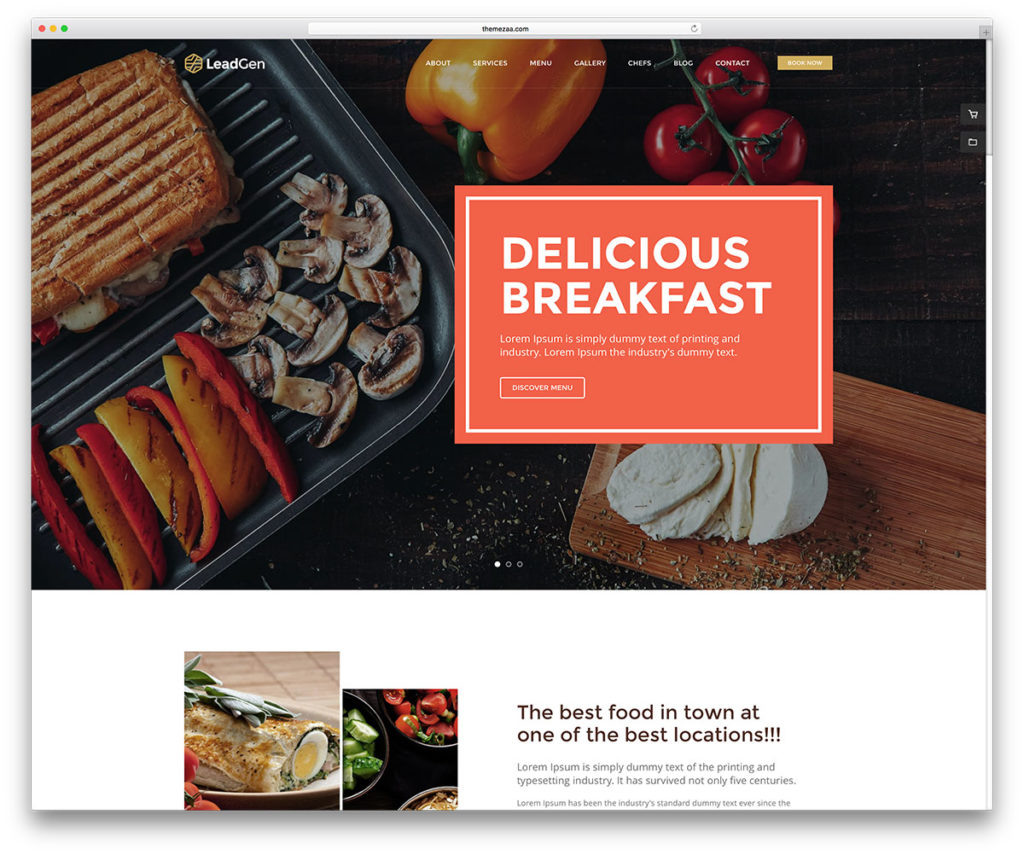 24 Best HTML5 Restaurant Website Templates 2019 - Colorlib