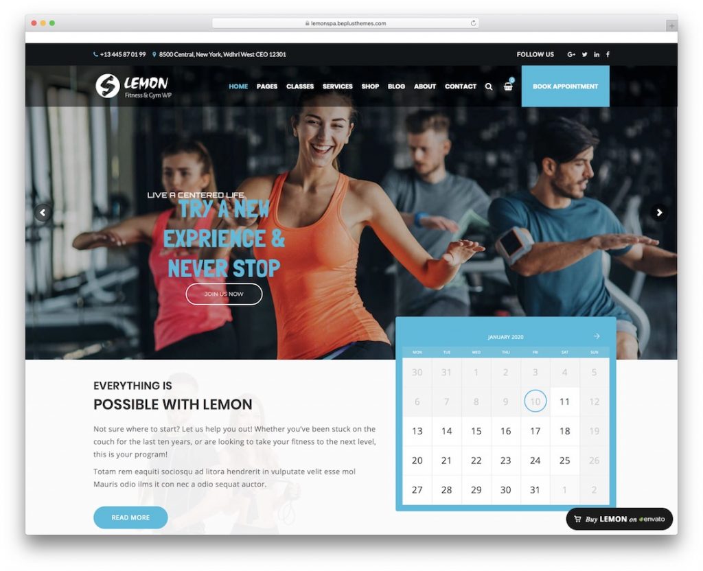34 Best WordPress Fitness Themes For Gym 2021 - Colorlib