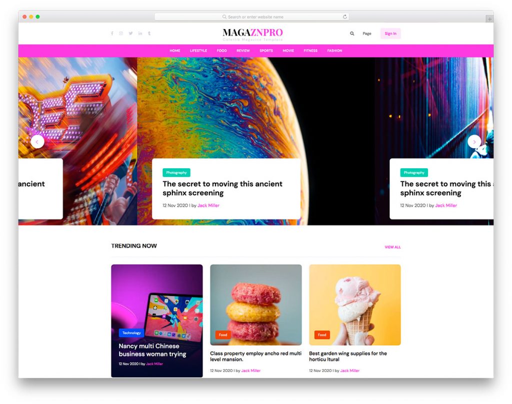 50 Best Magazine & News Website Templates Website Templates 2026 - Colorlib