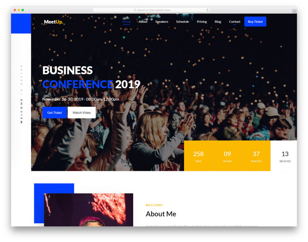18 Best Conference Website Templates 2026 - Colorlib