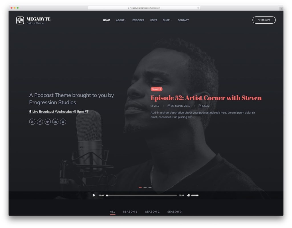 15 Best Podcasting WordPress Themes 2026 - Colorlib