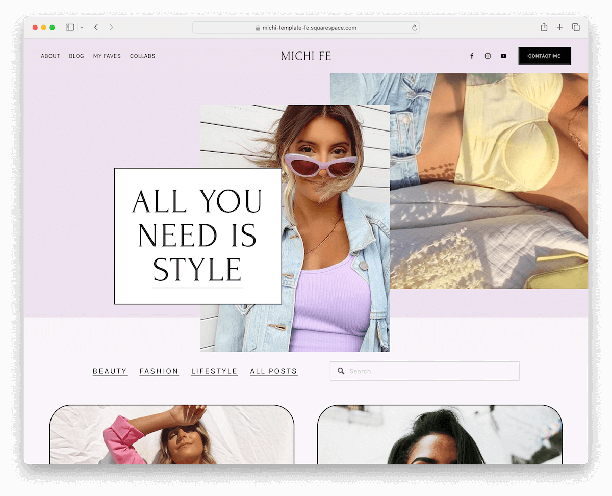 21 Best Squarespace Influencer Templates 2025 - Colorlib
