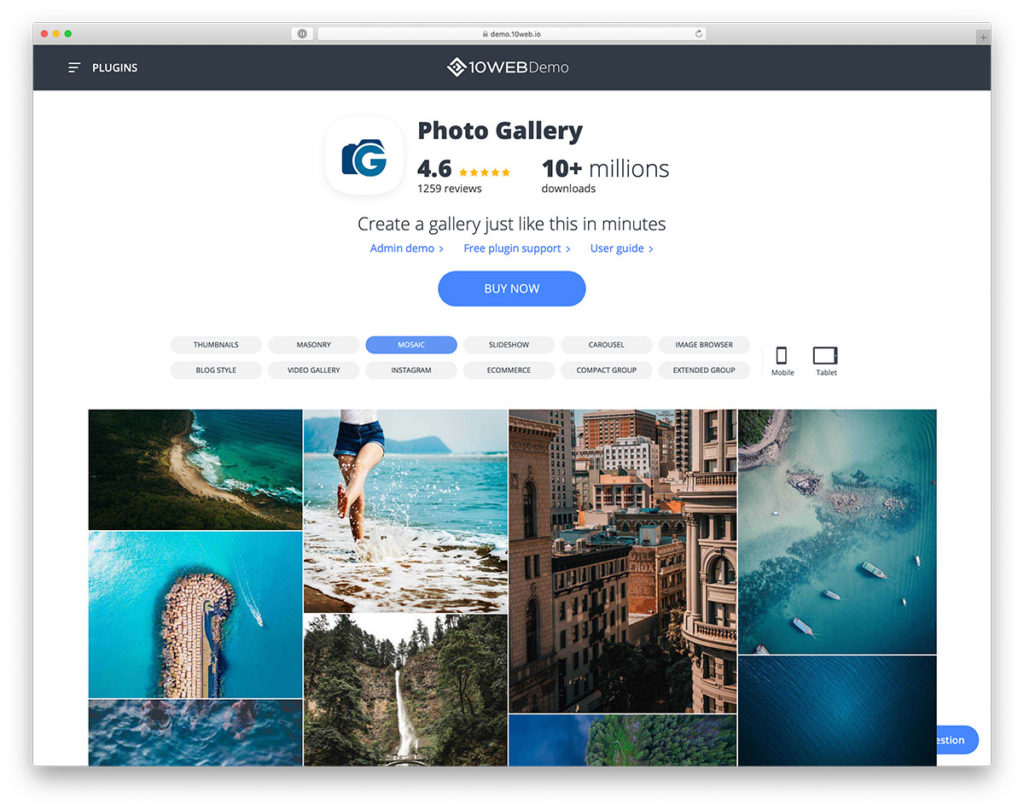 20 Free WordPress Gallery Plugins 2021 - Colorlib