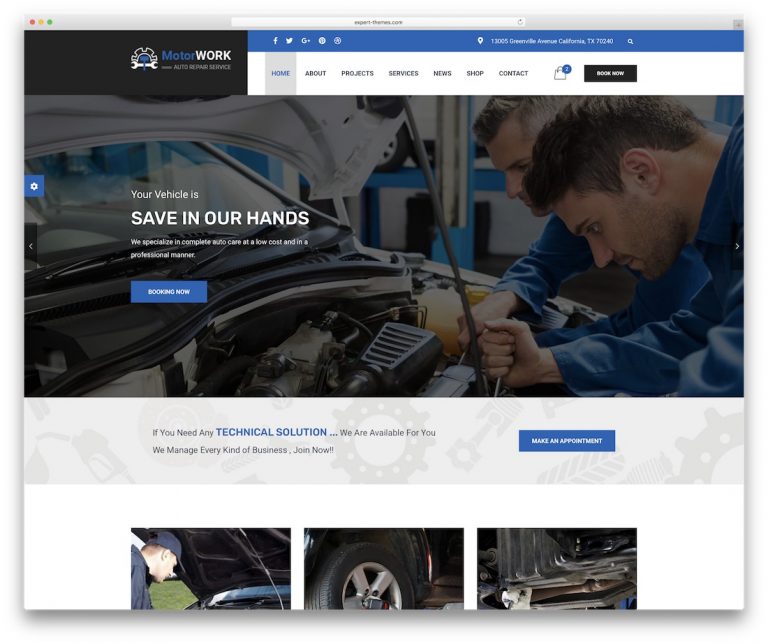 22 Top Car & Automotive Website Templates 2021 - Colorlib