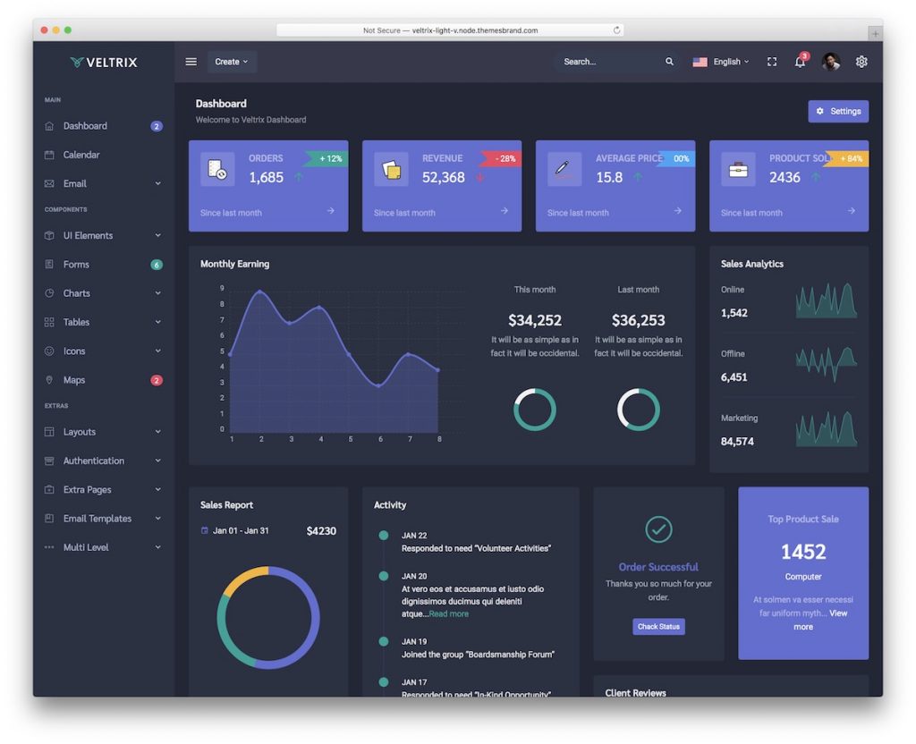 6 Best Node.js Templates [Free + Premium] 2026 - Colorlib