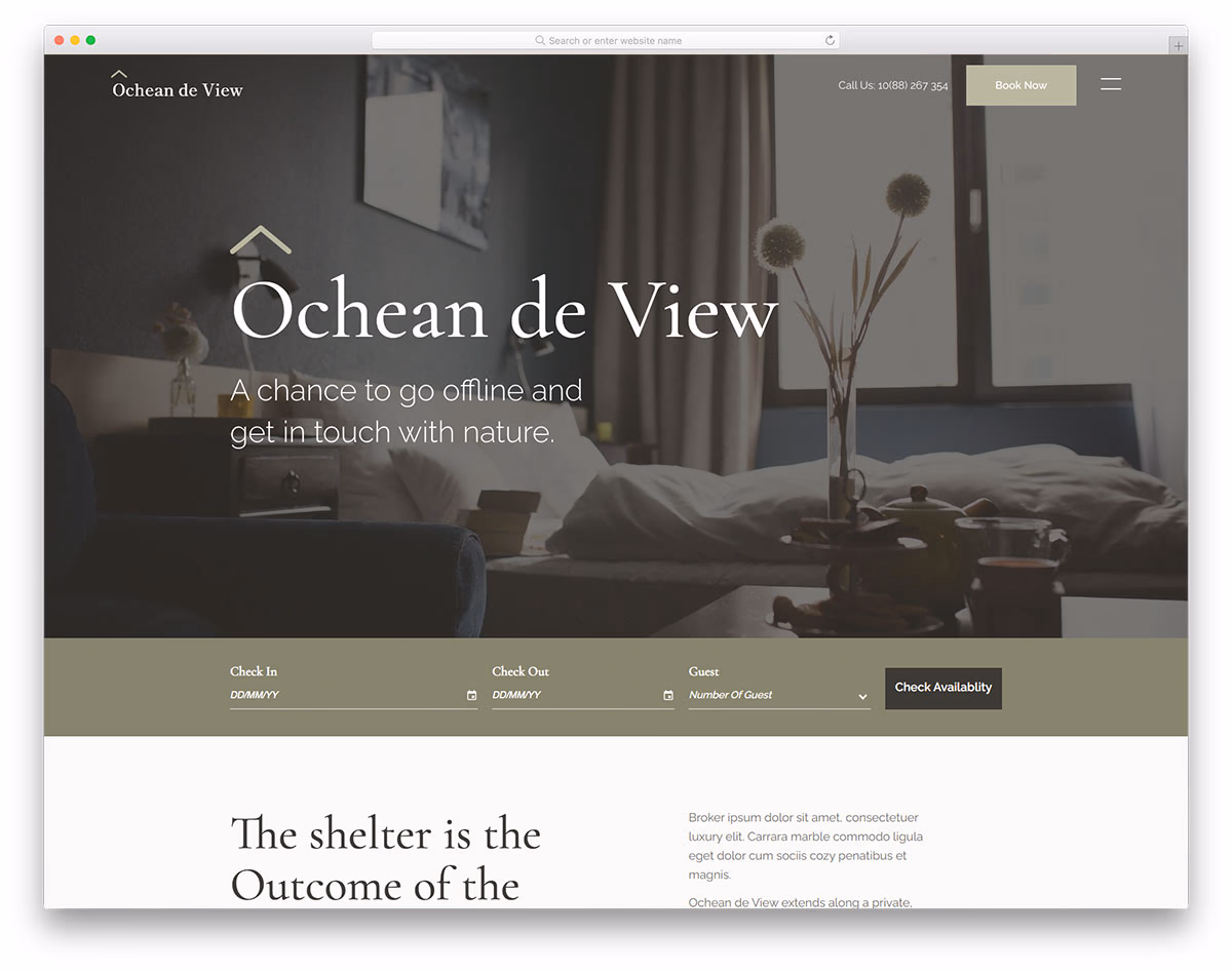 30 Best Hotel Website Templates 2026 - Colorlib