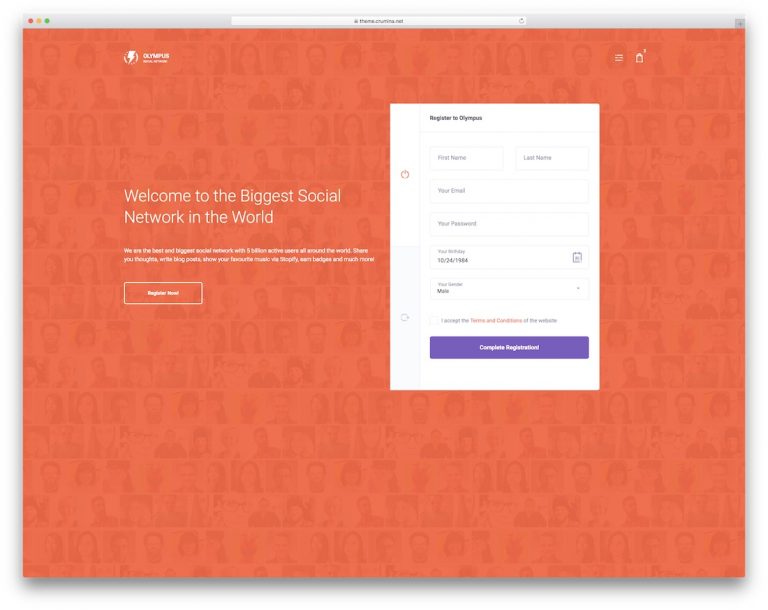 13 Best Bootstrap Social Network Templates 2026 - Colorlib
