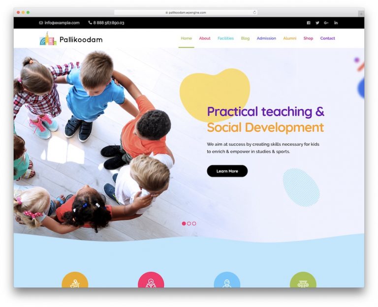 18 Best School Website Templates 2026 - Colorlib