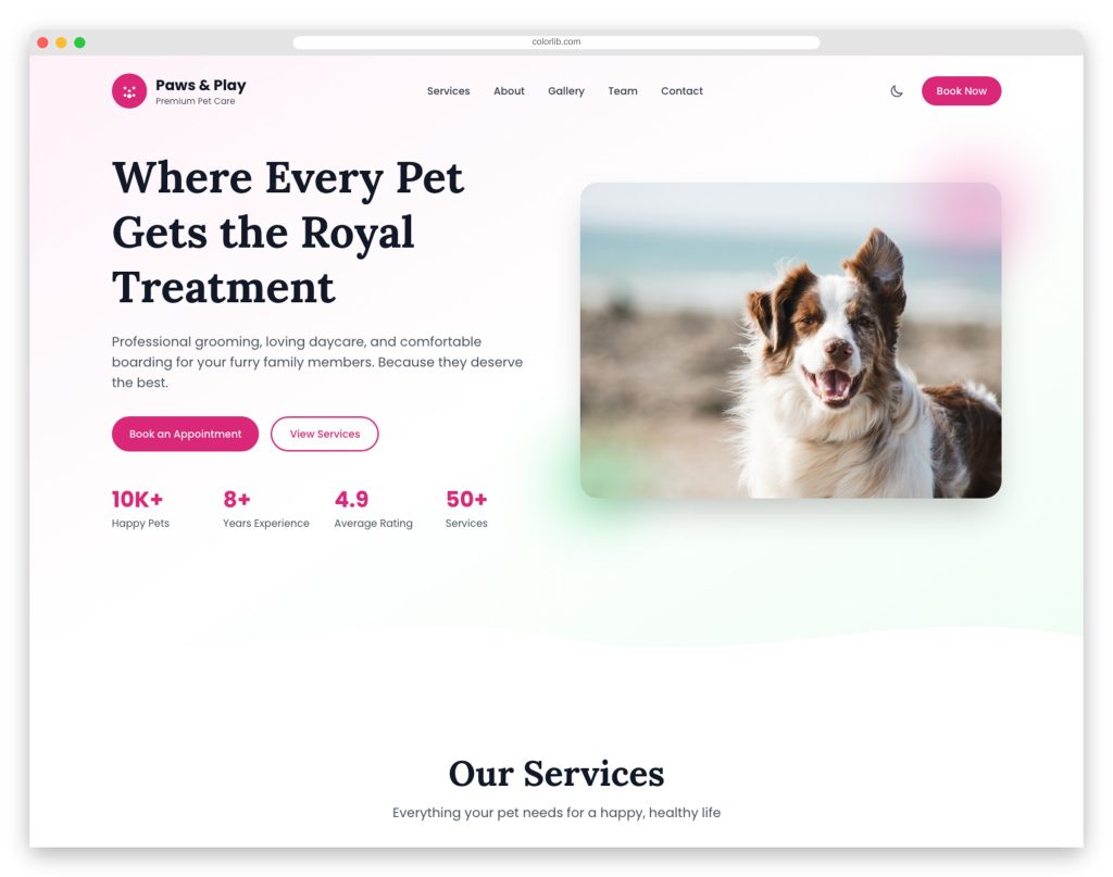 Anipat - Best Pet Care Website Template Design 2026 - Colorlib