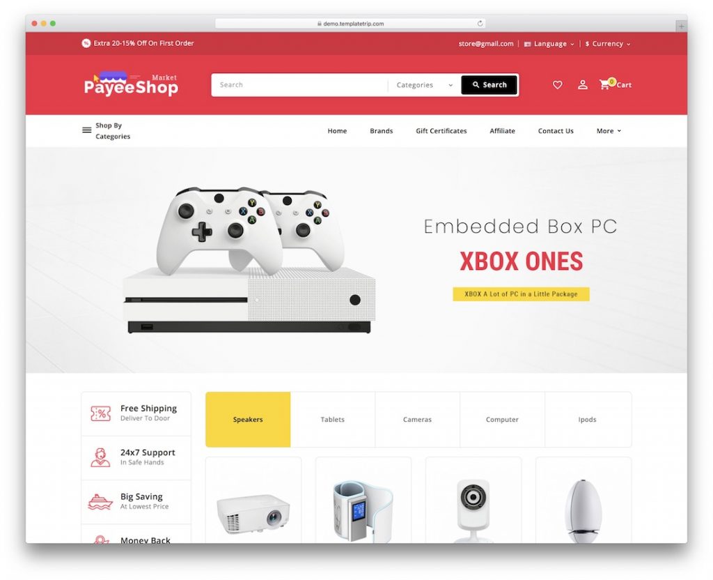 30 Shopify Technology Themes For Hi-Tech Online Stores 2020 - Colorlib