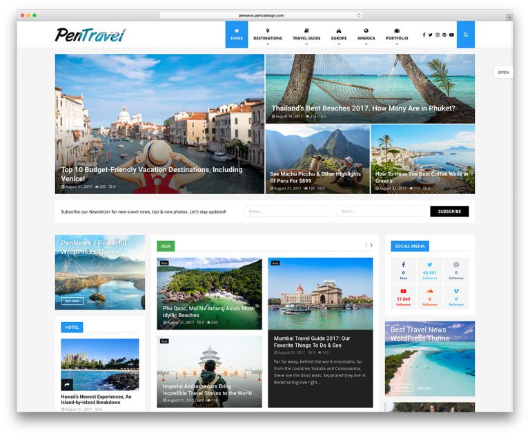 44 Best WordPress Travel Themes 2021 - Colorlib