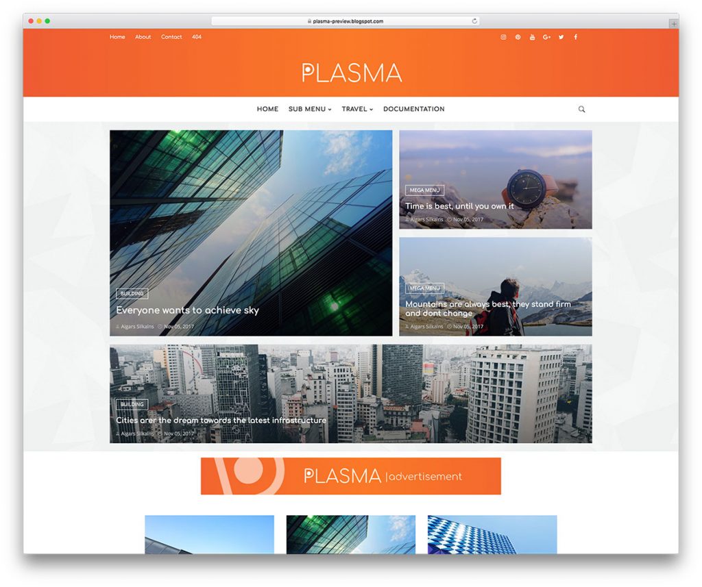 28 Best Free Blogger (Blogspot) Templates 2026 - Colorlib