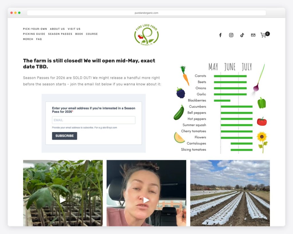 24 Best Farm Website Examples 2026 - Colorlib