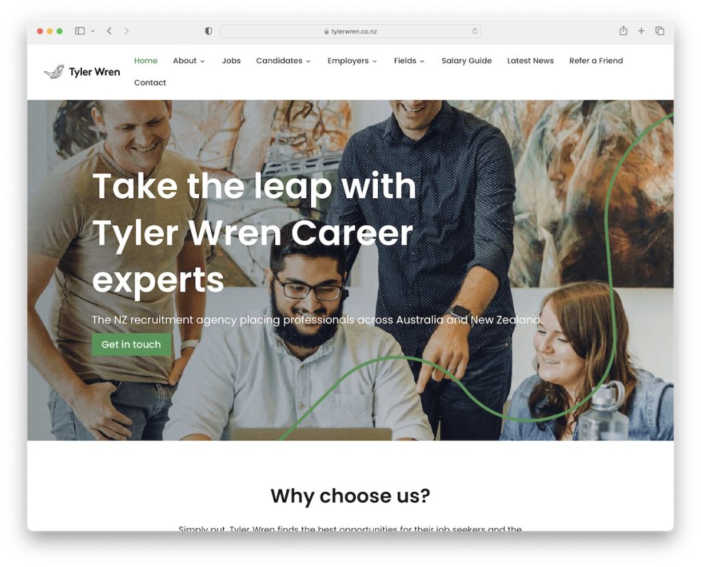 18 Best Recruitment Websites (Examples) 2026 - Colorlib