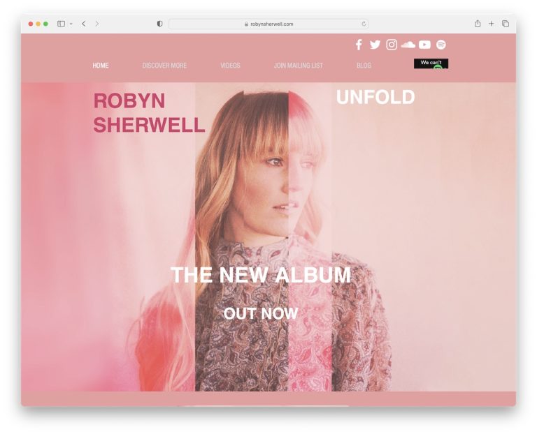 20 Best Singer Websites (Examples) 2026 - Colorlib
