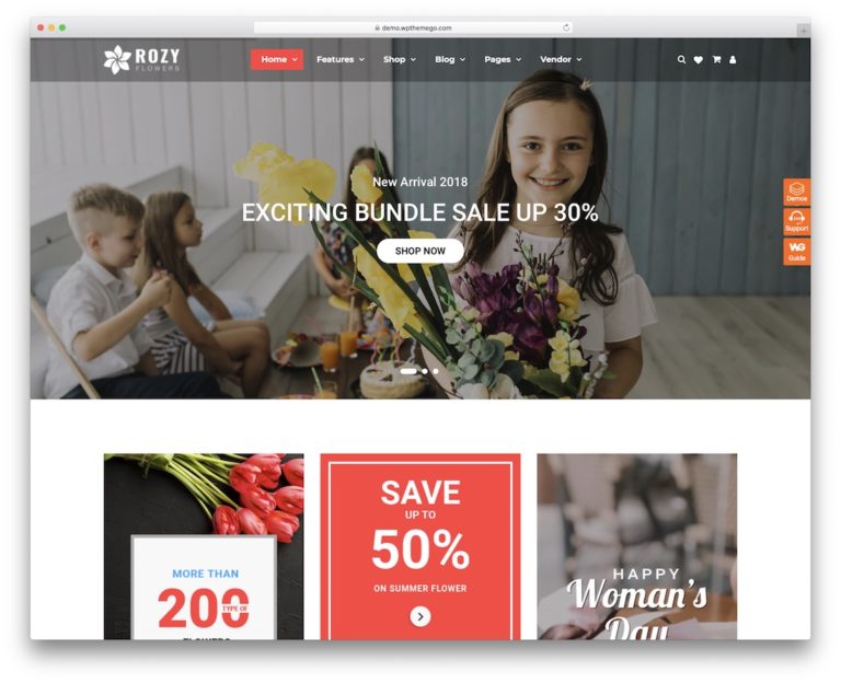 16 Most Beautiful Flower Website Templates (in 2026) - Colorlib