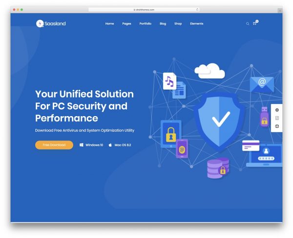 33 Best Software Company Website Templates 2020 - Colorlib