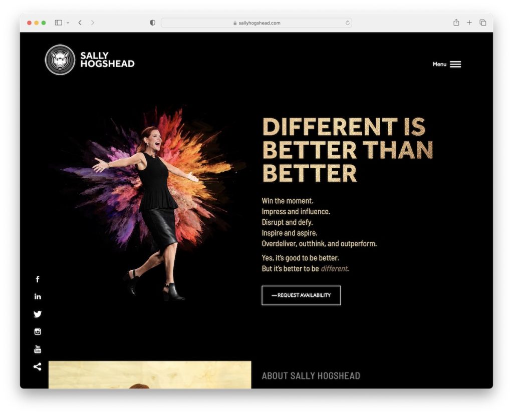 20 Best Public Speaker Websites (Examples) 2023 - Colorlib