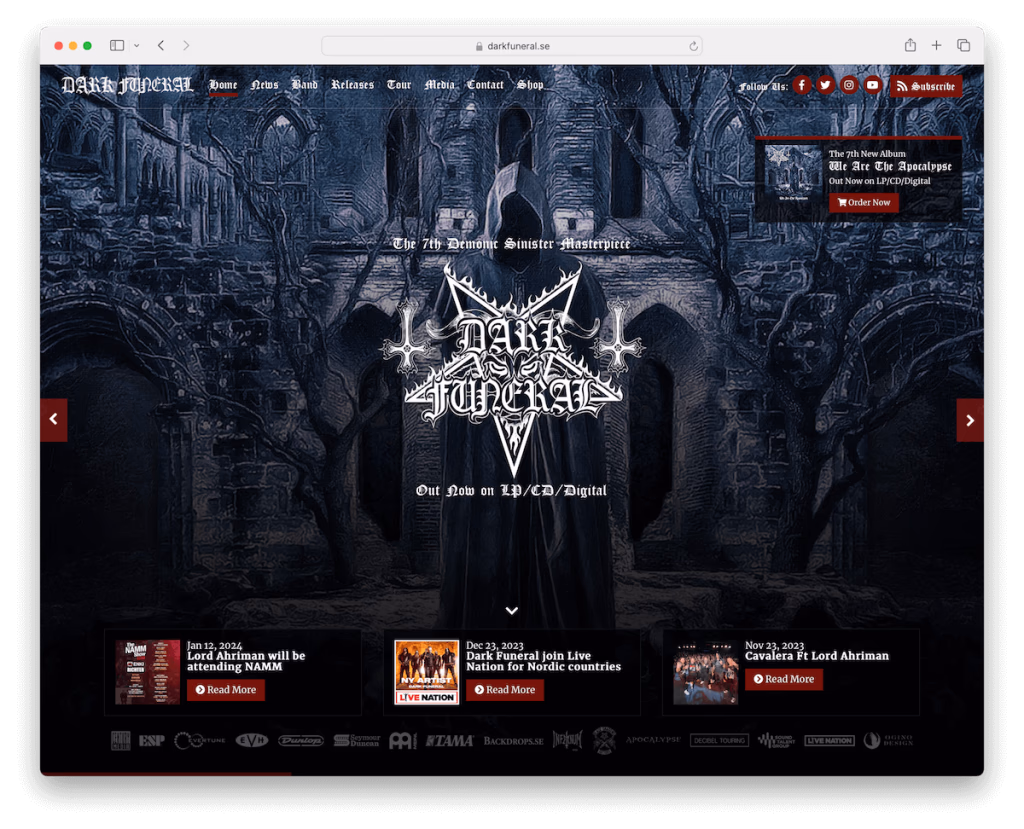 20 Best Scary & Creepy Websites In 2026 - Colorlib