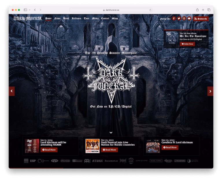 20 Best Scary & Creepy Websites In 2026 - Colorlib