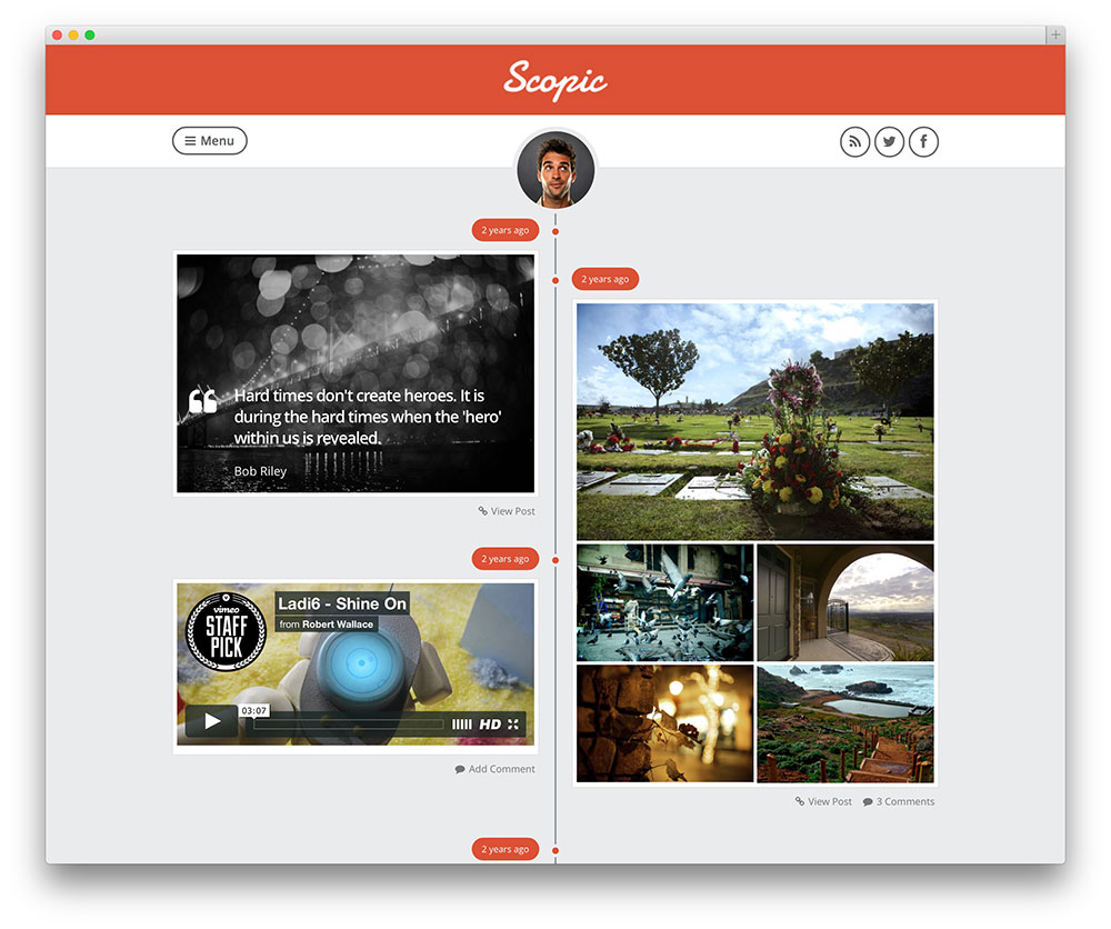 30+ Best Tumblr-Style WordPress Blog Themes 2016 - Colorlib