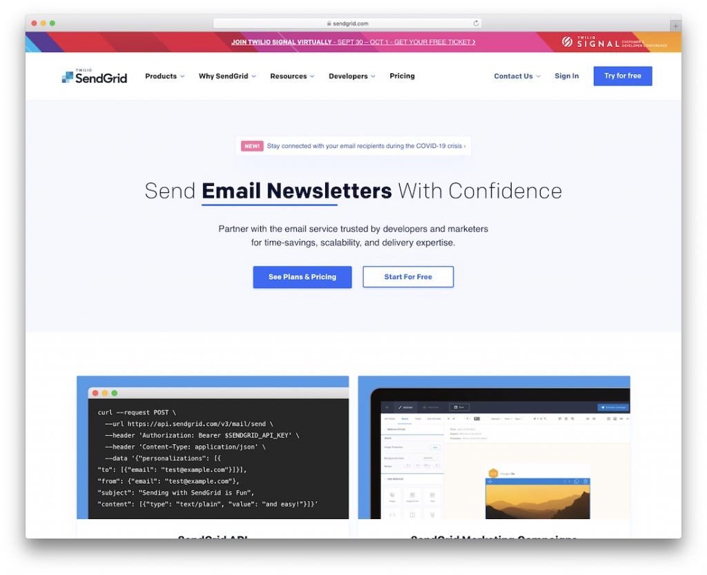22 Email Platforms for Web Developers To Simplify Email Delivery 2020 ...