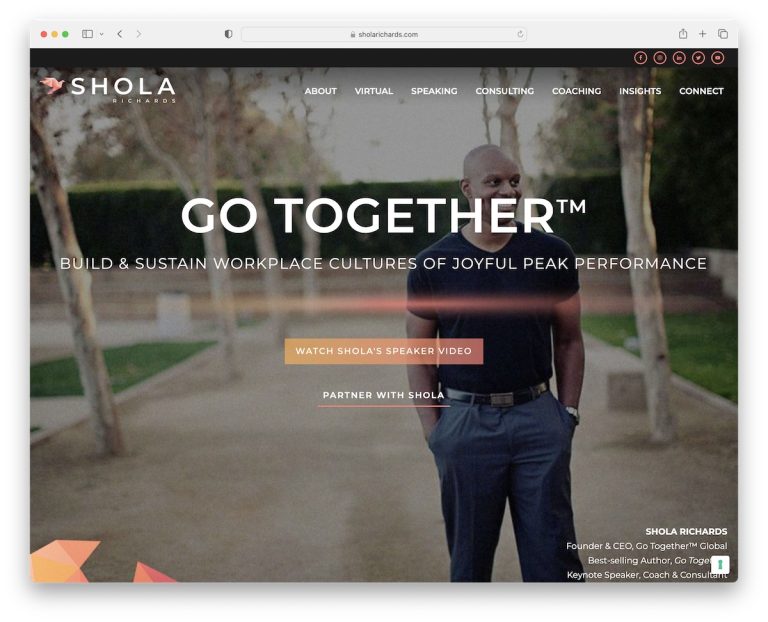 22 Best Public Speaker Websites (Examples) 2026 - Colorlib