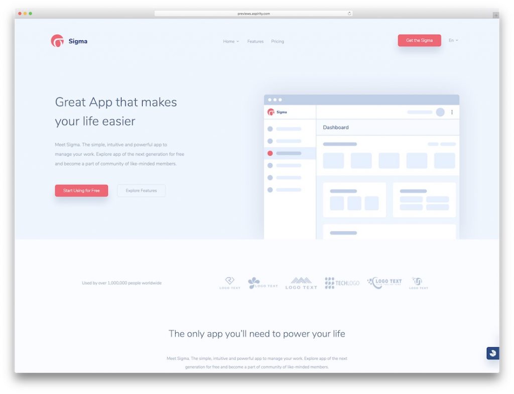 33 Best Software Company Website Templates 2020 - Colorlib