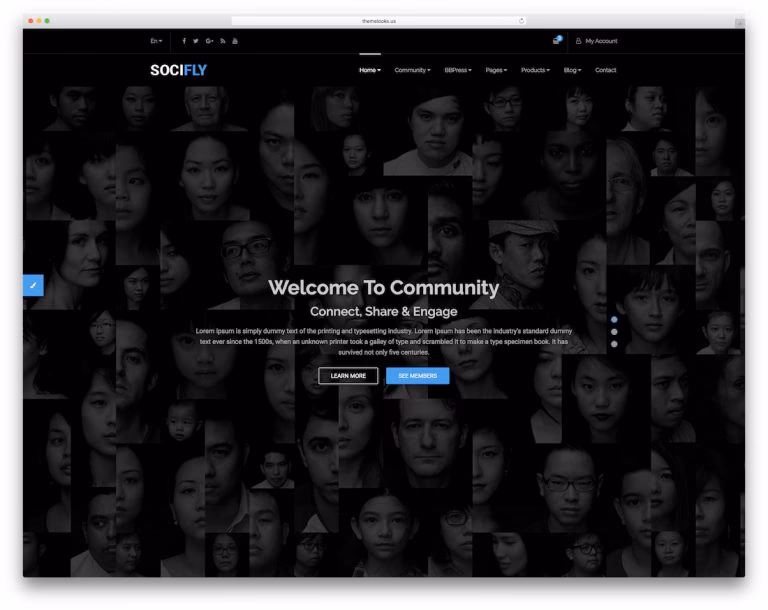 13 Best Bootstrap Social Network Templates 2026 - Colorlib