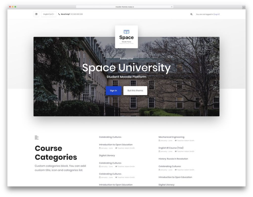 25 Best Free and Premium Moodle Bootstrap Templates 2020 - Colorlib