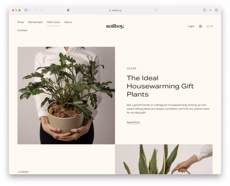 21 Best Squarespace Blog Examples (2026) - Colorlib