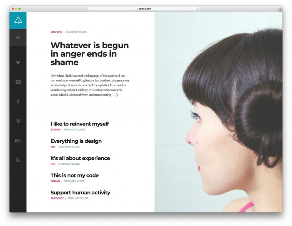 37 Best Free Bootstrap Blog Templates 2026 - Colorlib