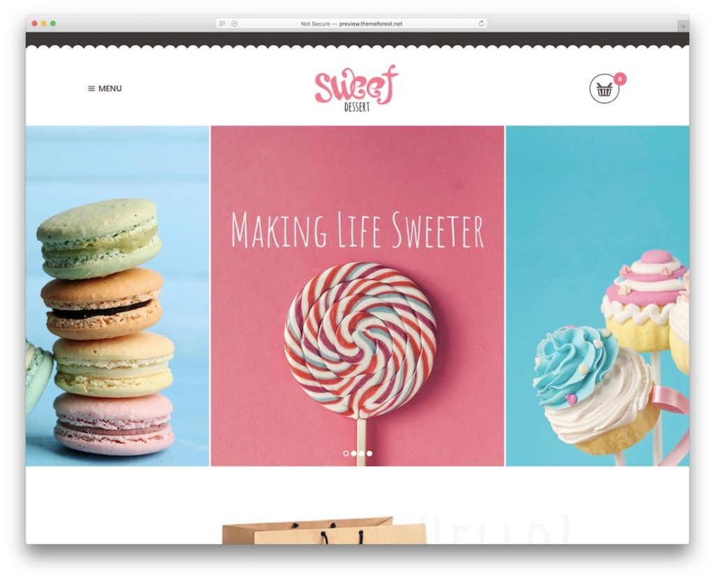 18 Cake Shops and Bakery WordPress Themes 2021 - Colorlib