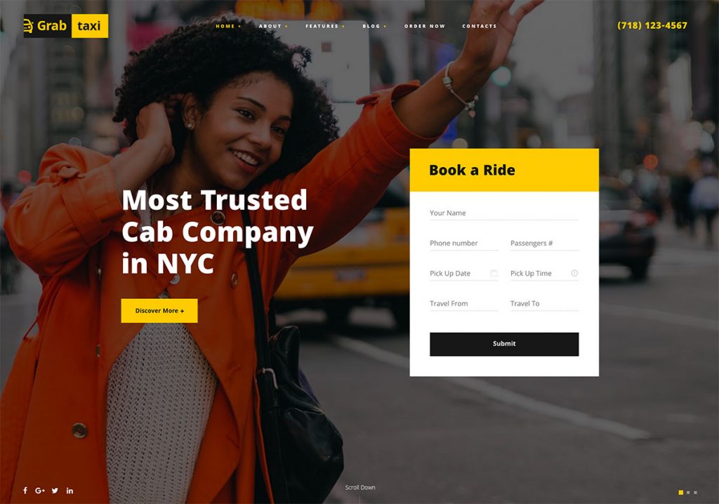 14 Best WordPress Taxi Themes In 2021 - Colorlib