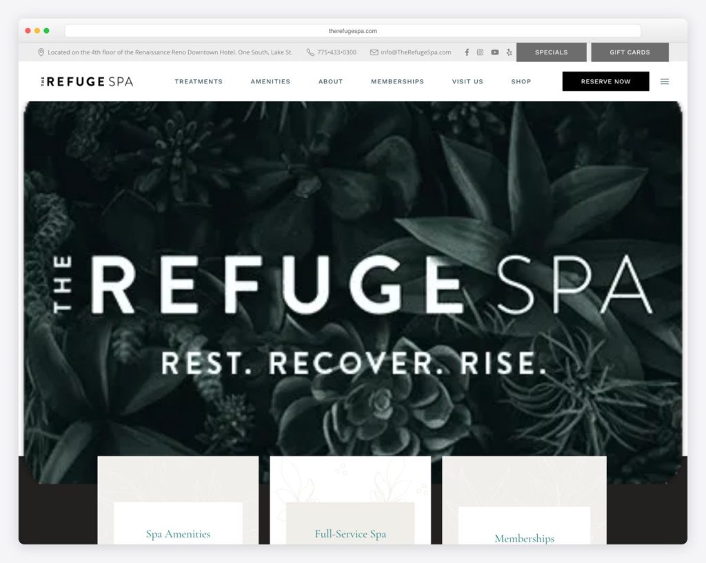 29 Best Spa & Day Spa Website Examples 2026 - Colorlib