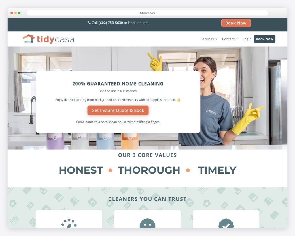 29 Best Cleaning Company Website Examples 2026 - Colorlib