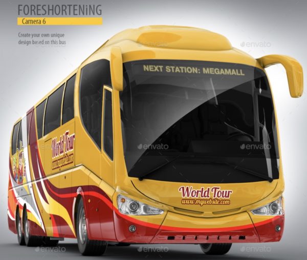 19 Best Van and Bus Mockup Templates 2021 – Avasta