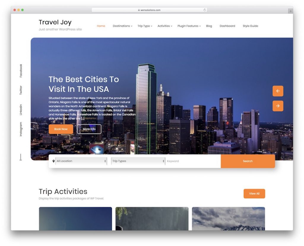 32 Free WordPress Travel Themes for Blogs & Agencies 2020 - Colorlib