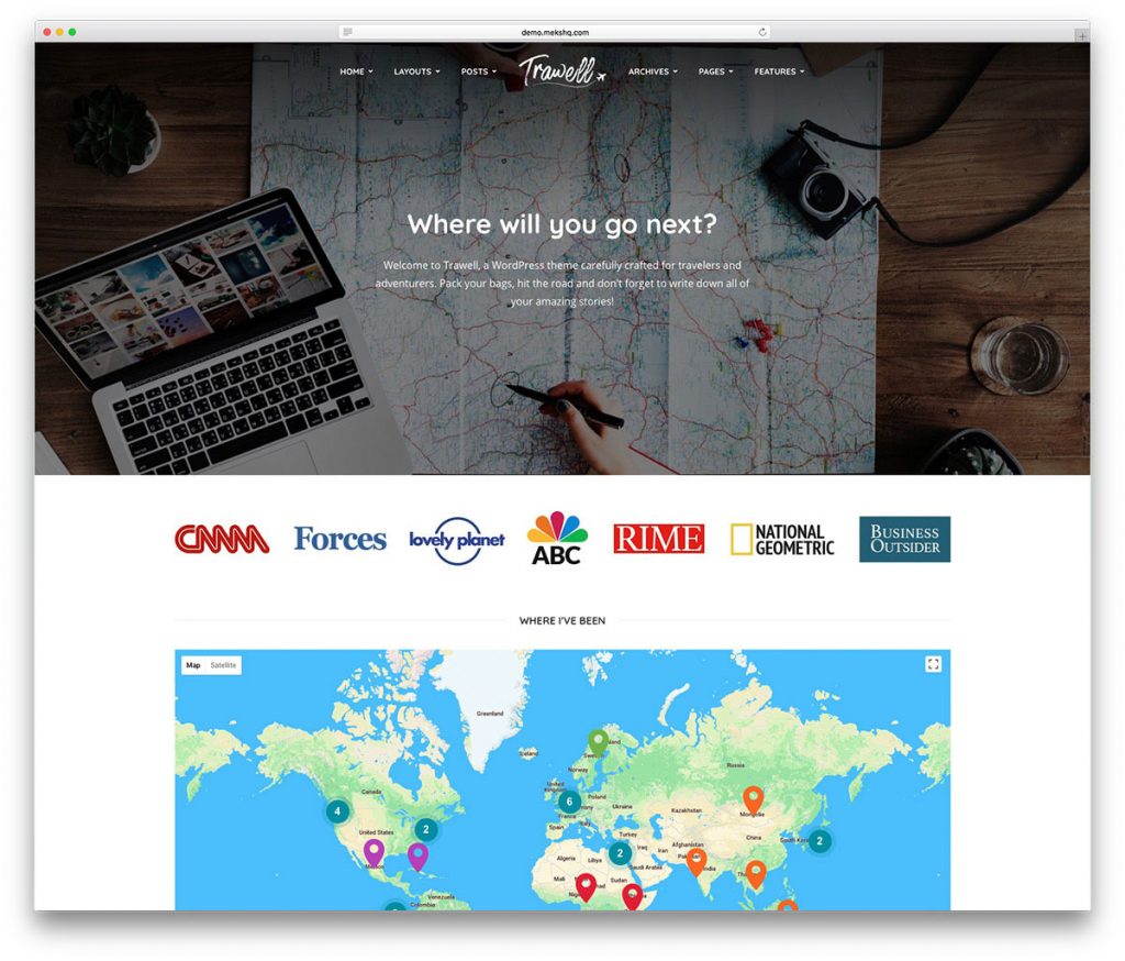 44 Best WordPress Travel Themes 2021 - Colorlib