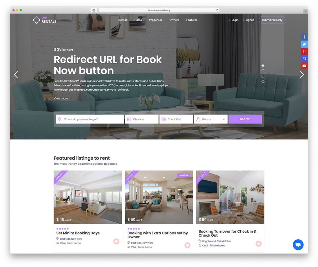 13 Best Vacation Rental WordPress Themes 2021