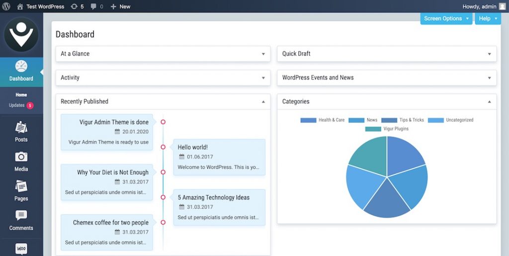 Top 14 WordPress Admin Dashboard Themes and Plugins 2021 - Colorlib
