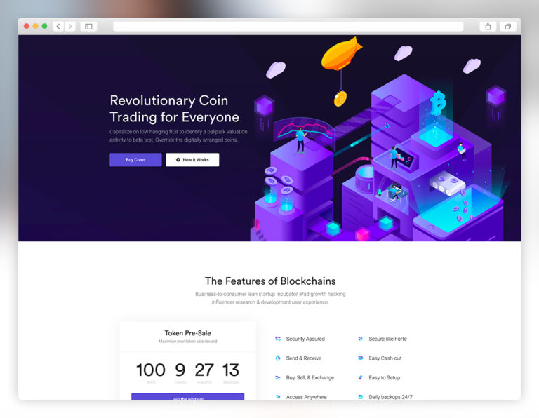 23 Best Cryptocurrency Website Templates 2026 - Colorlib