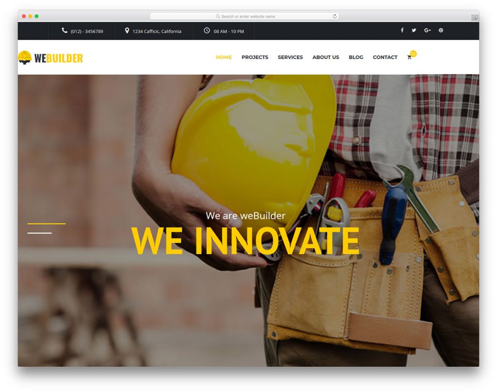 ConstructionCompany - Construction Management Website Template 2026 ...