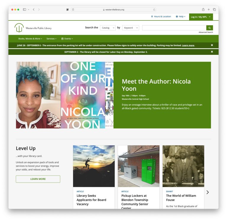 21 Best Library Website Design Inspiration 2026 - Colorlib