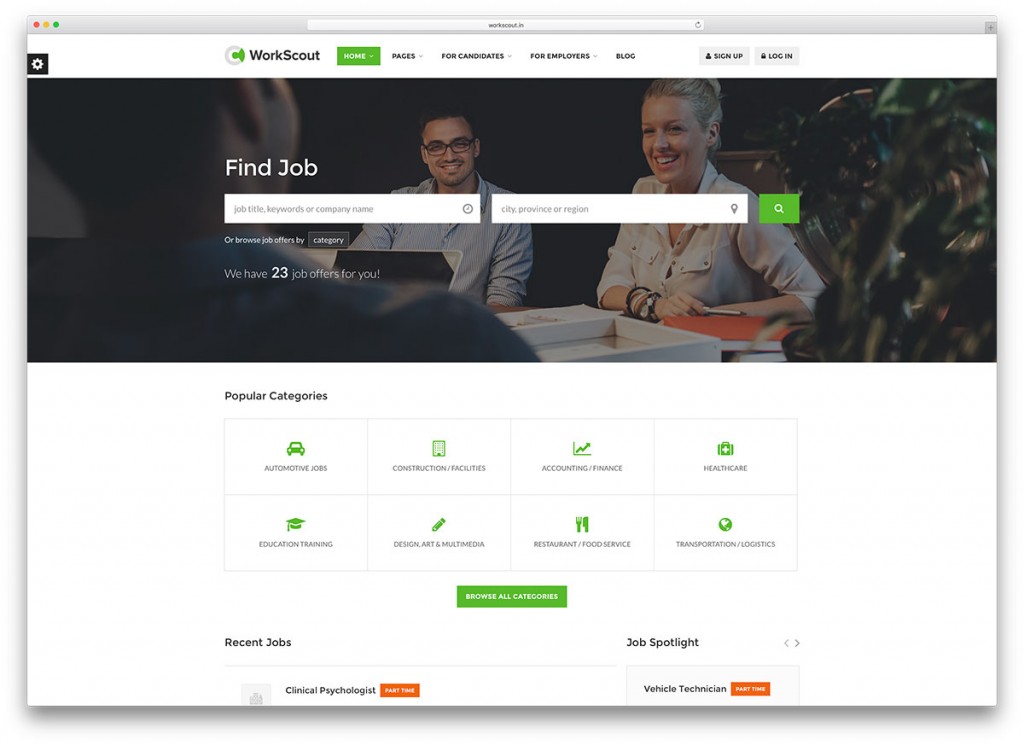 25 Best Job Board WordPress Themes & Plugins 2021 - Colorlib