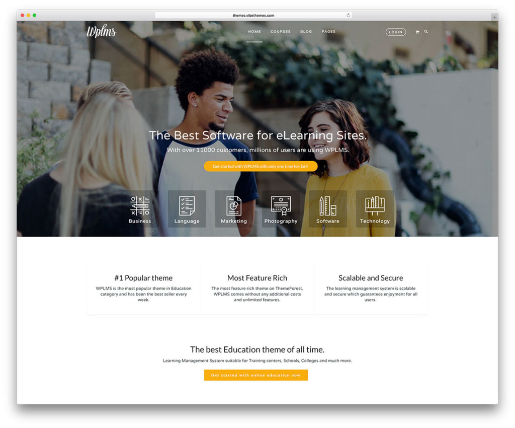 30 Responsive Education WordPress Themes 2021